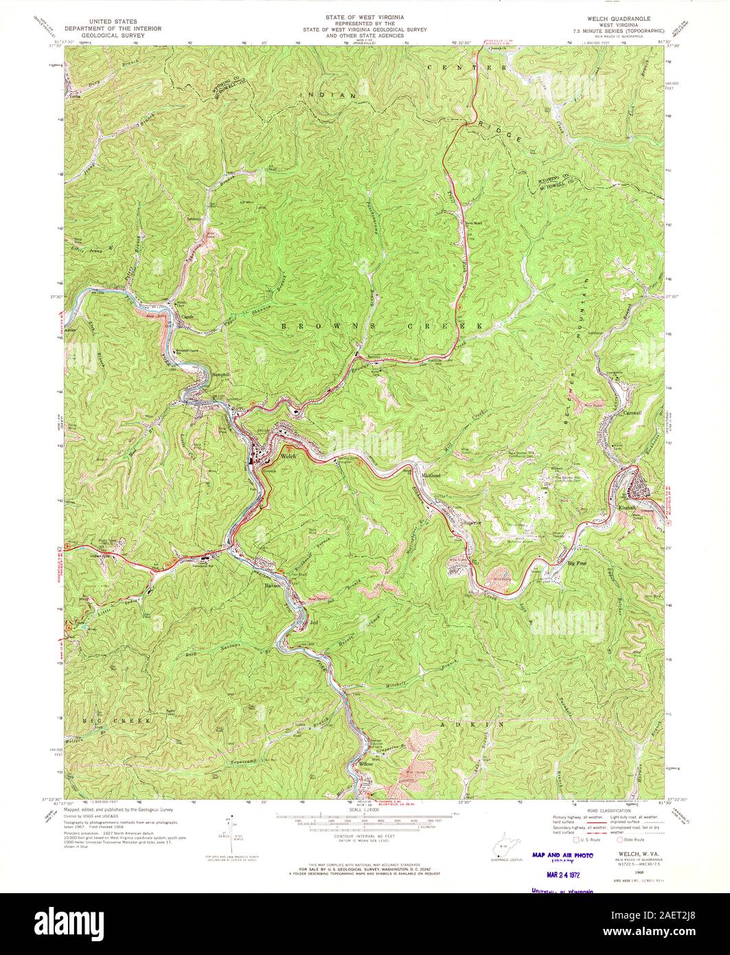 Welch wv hi-res stock photography and images - Alamy