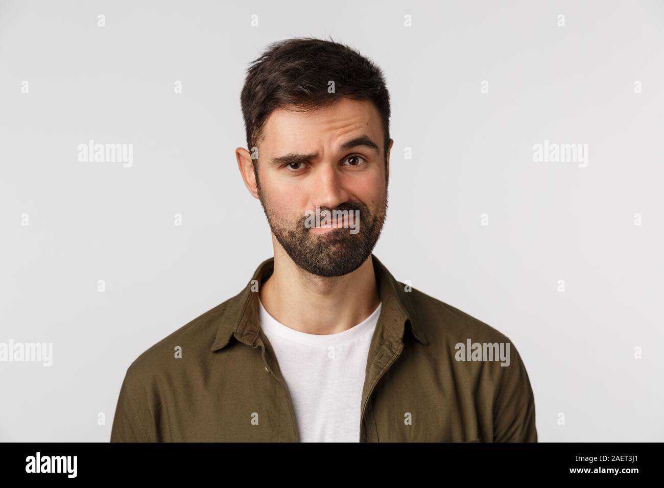 Unsatisfied answer hi-res stock photography and images - Alamy