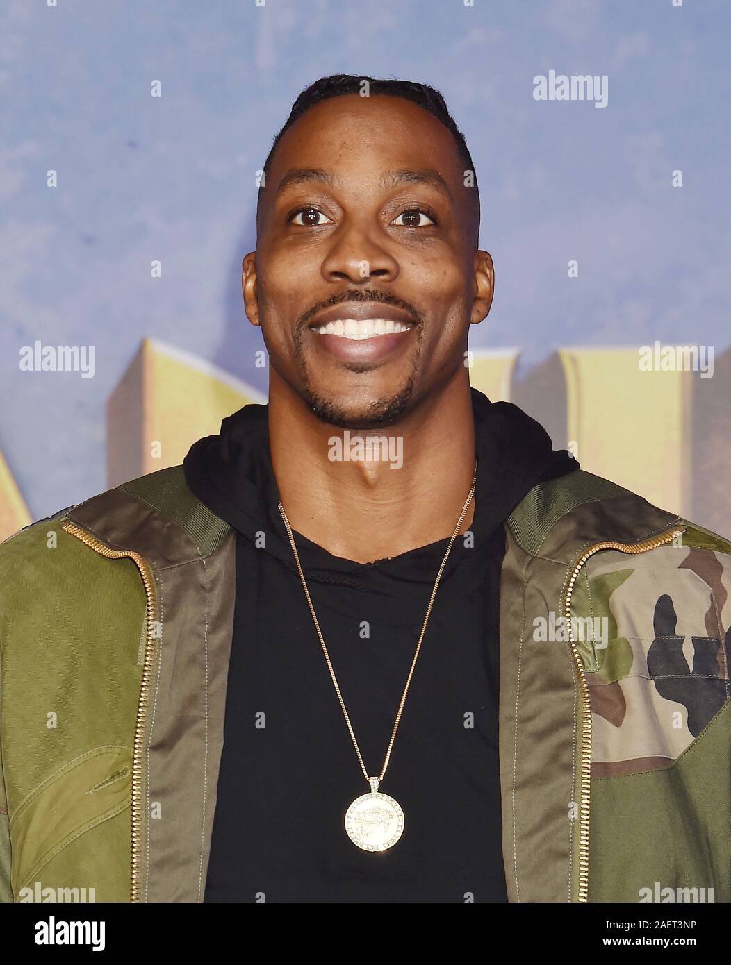 HOLLYWOOD, CA - DECEMBER 09: Dwight Howard attends the premiere of Sony ...