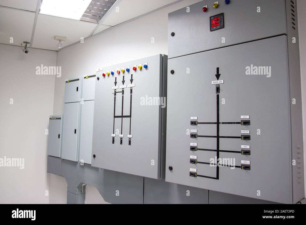 Main Distribution Board Control the power failure from the building ...