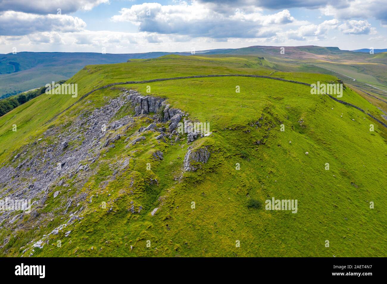 The idyllic and beautiful Yorkshire landscape, Yorkshire, United ...