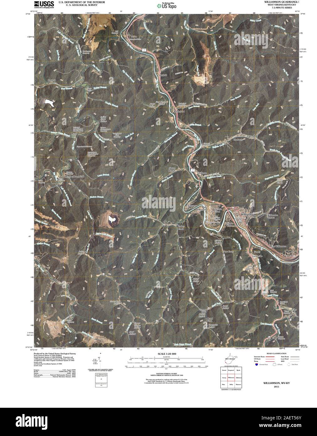 Williamson map Cut Out Stock Images & Pictures - Alamy