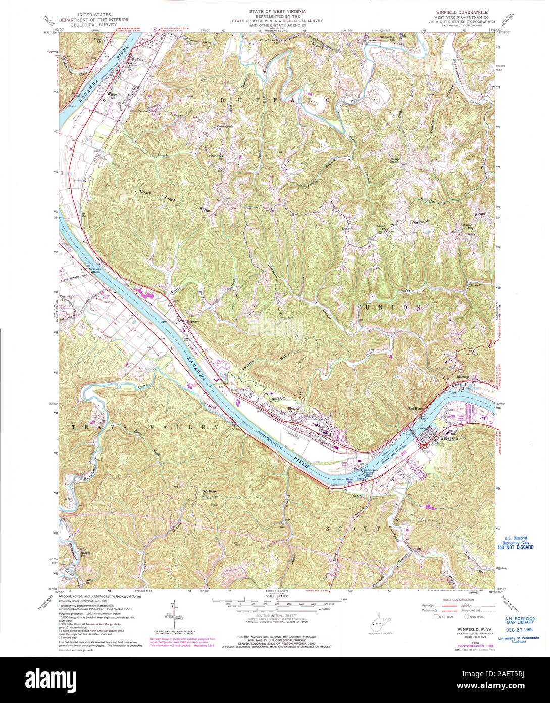 Winfield wv hi-res stock photography and images - Alamy