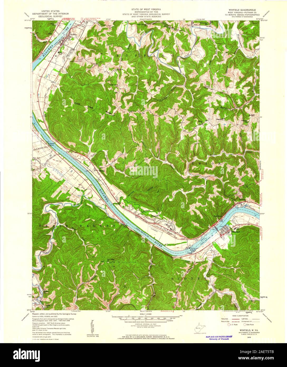 Winfield wv hi-res stock photography and images - Alamy