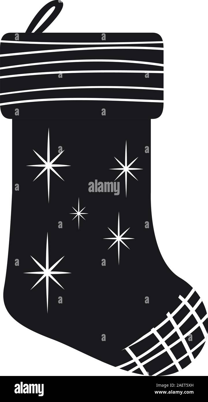 Isolated decorated santa boot icon - Vector illustration Stock Vector ...