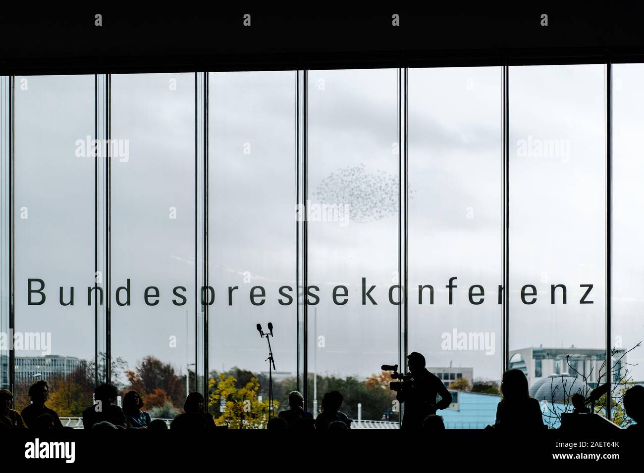 press conference at the German Bundespressekonferenz Stock Photo - Alamy