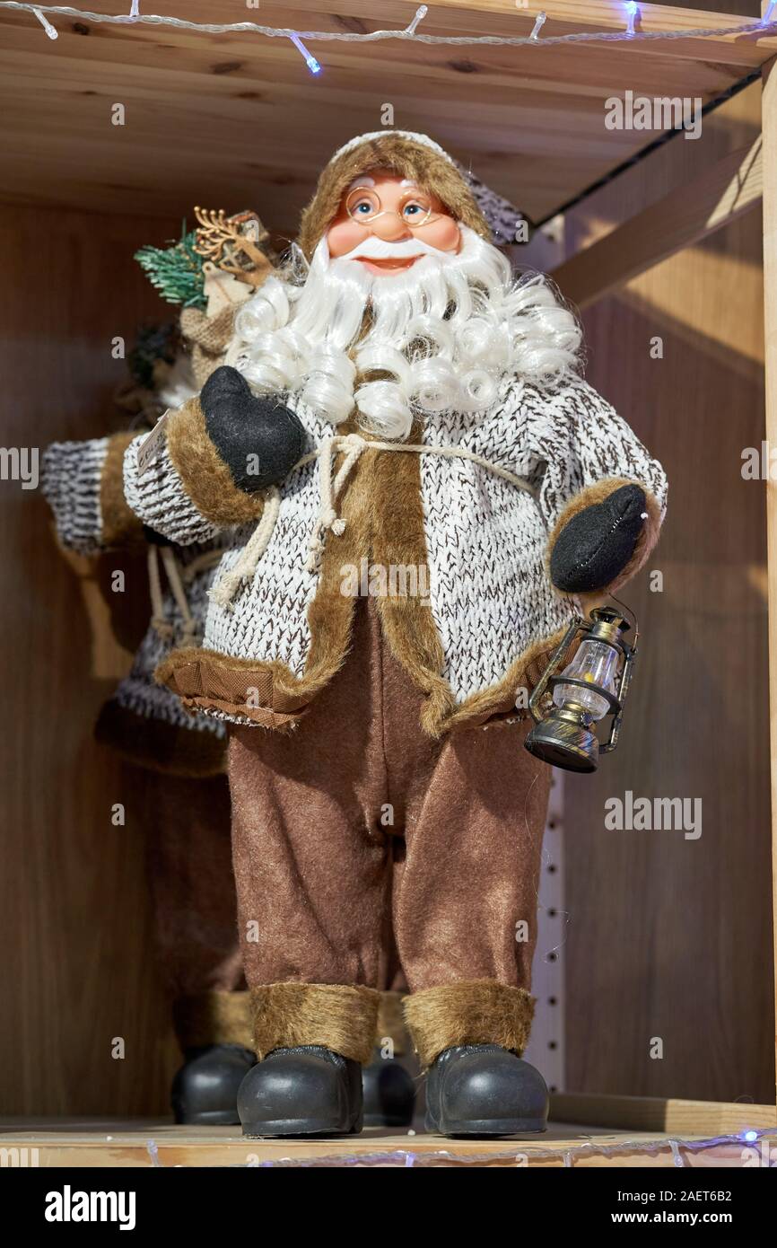 A Saint Nicholas plushy on sale and on a shelf in a shop Stock Photo ...