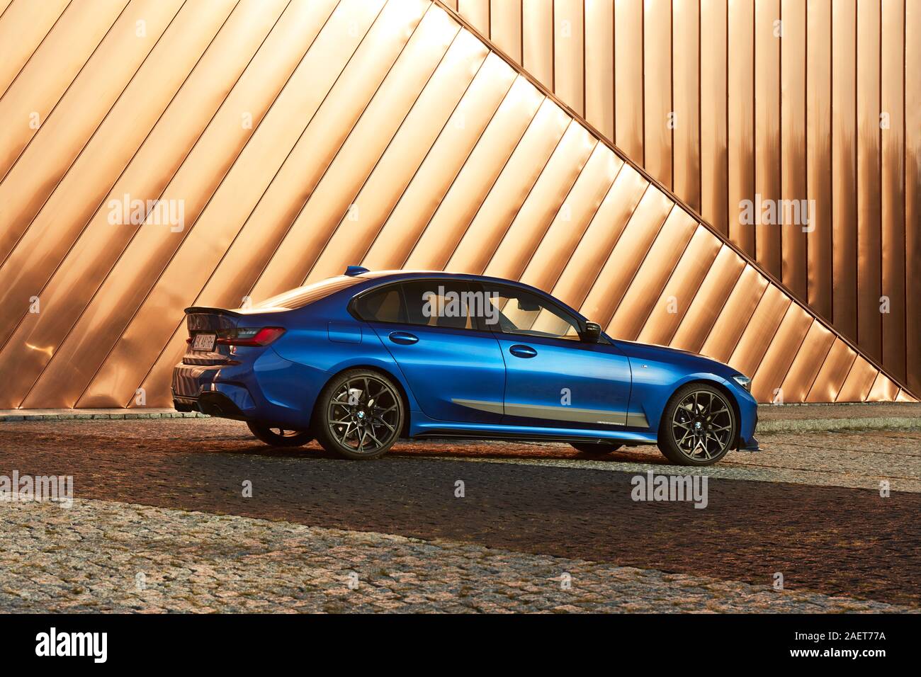 Żory/Poland - 09.15.2019: BMW 330i with M Performance package, in front ...