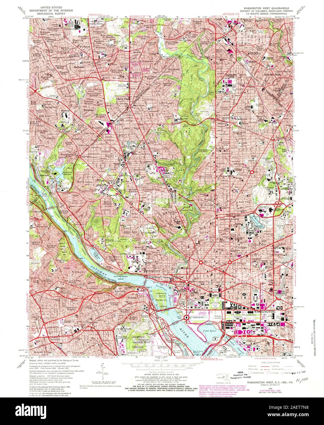 Washington dc 1965 Cut Out Stock Images & Pictures - Alamy