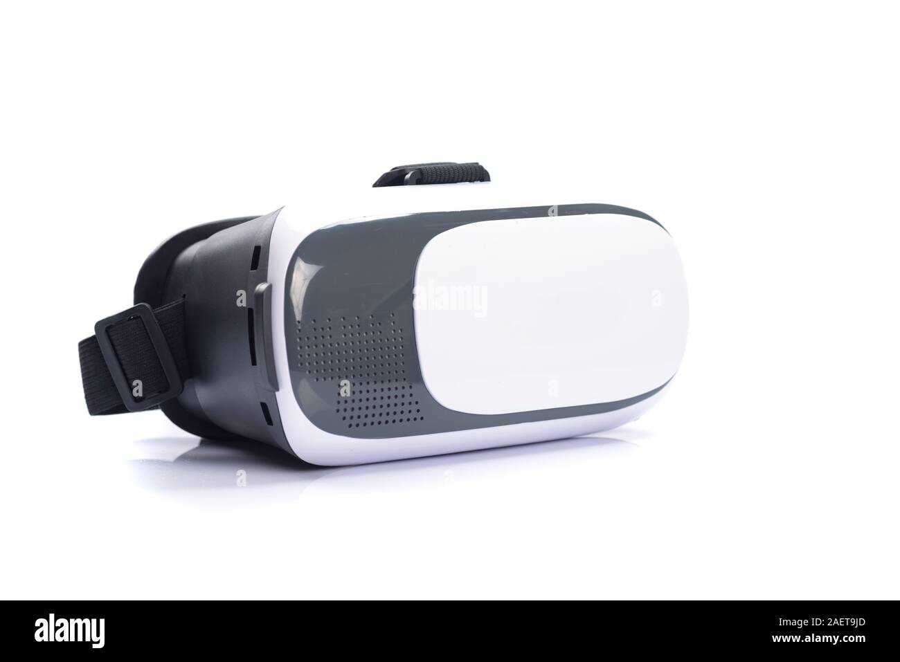 VR Box / Virtual Reality glasses isolated on white background Stock ...