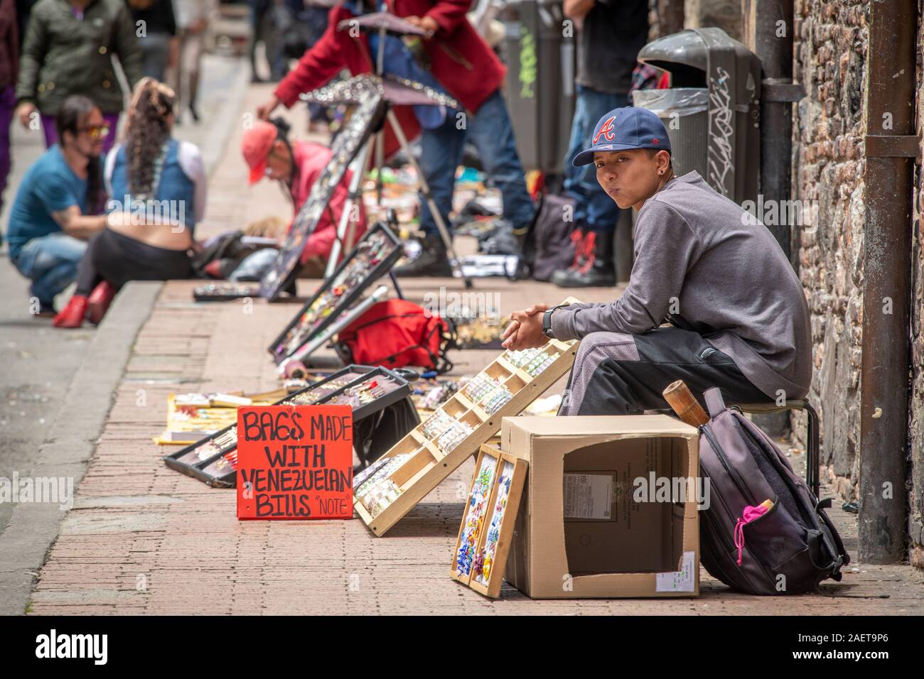Bogotá street shopping hi-res stock photography and images - Alamy