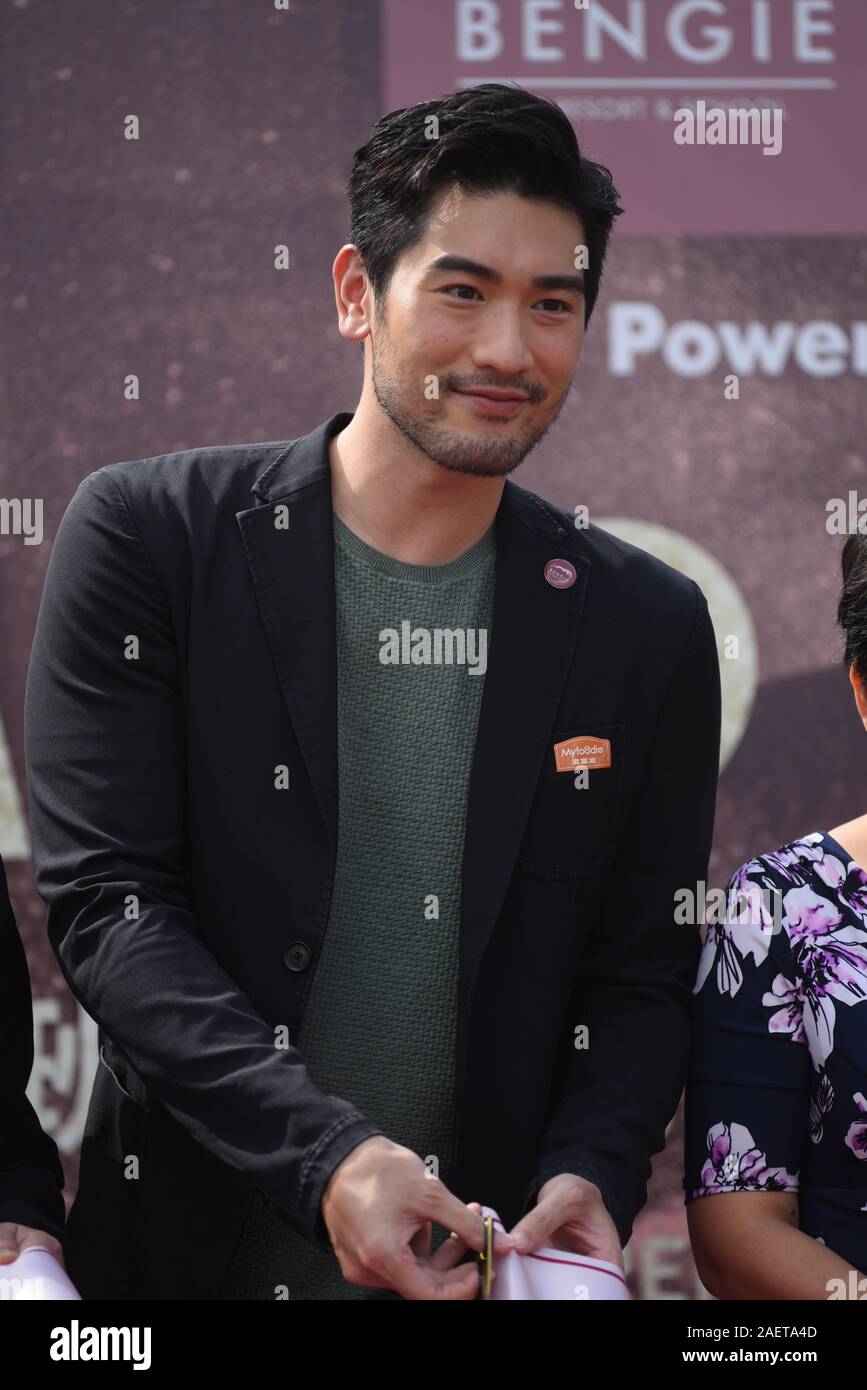 --File--Godfrey Gao attends Bangie pet store opening in Shanghai, China ...