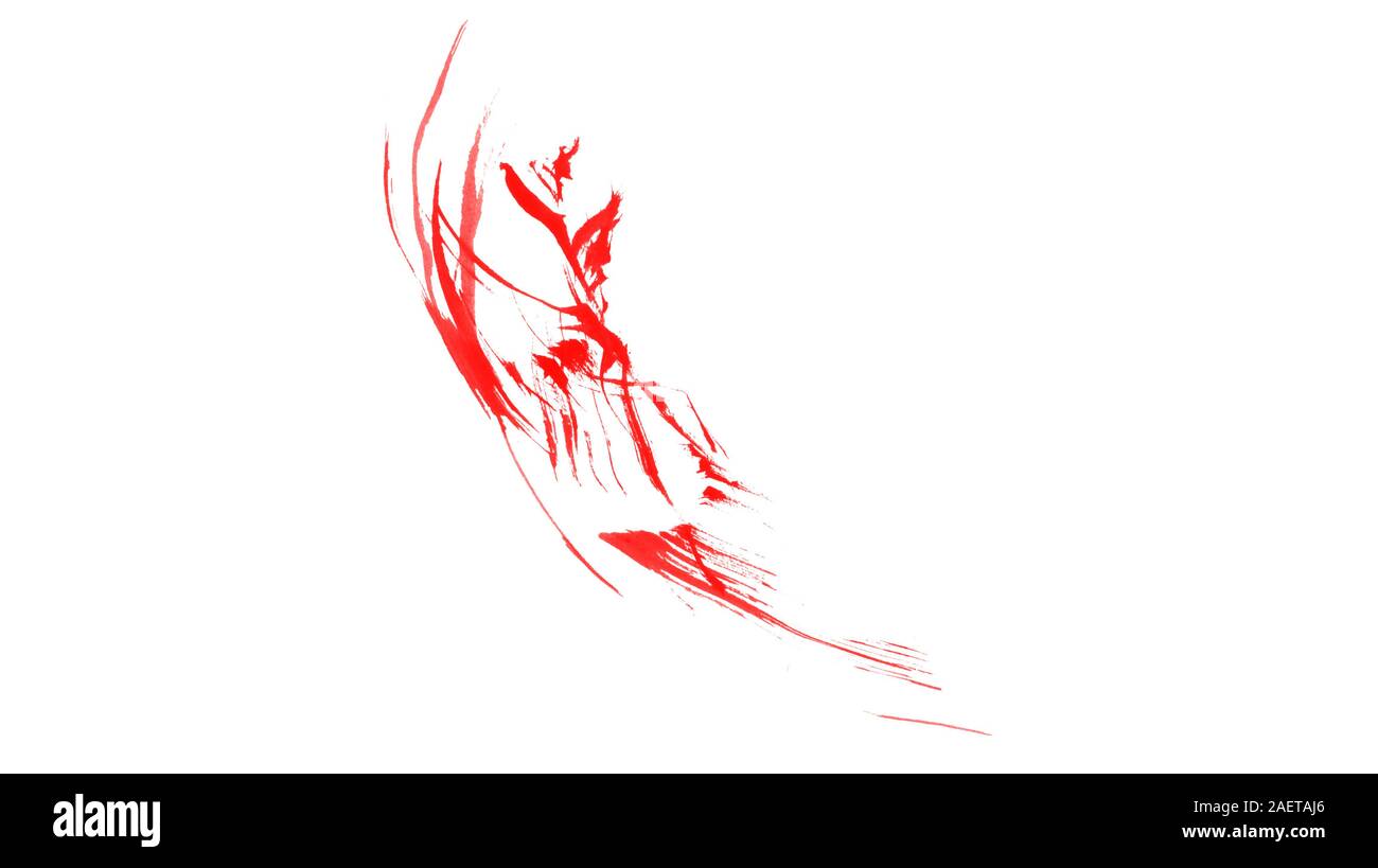 Red lines texture. Abstract red paint smears Stock Photo - Alamy