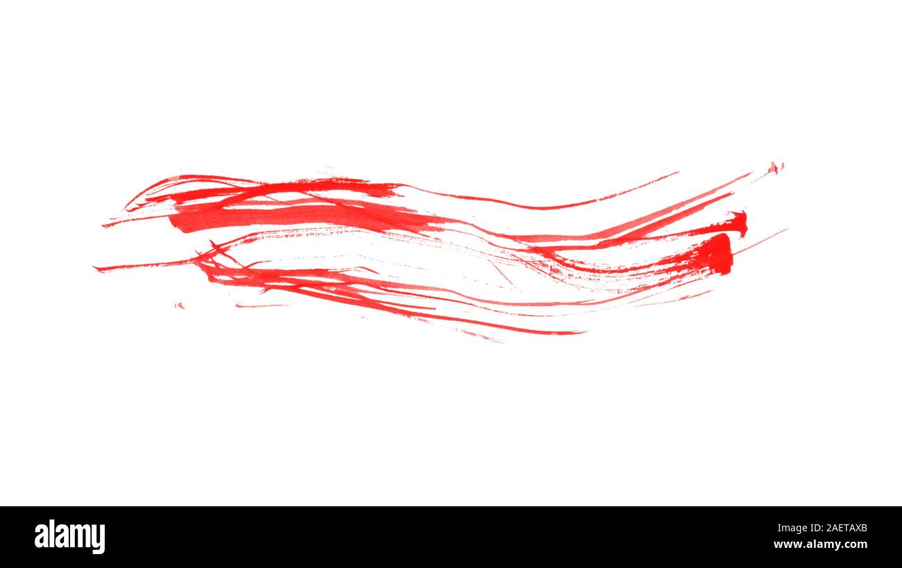 Smear blood Cut Out Stock Images & Pictures - Alamy