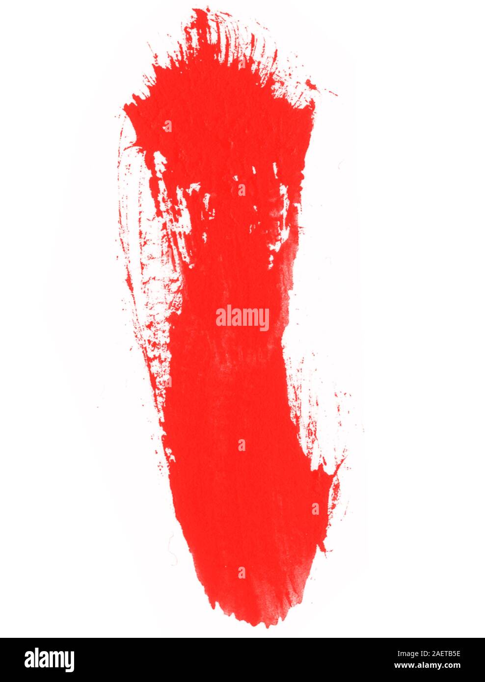 Paint stains isolated on white Stock Photo - Alamy