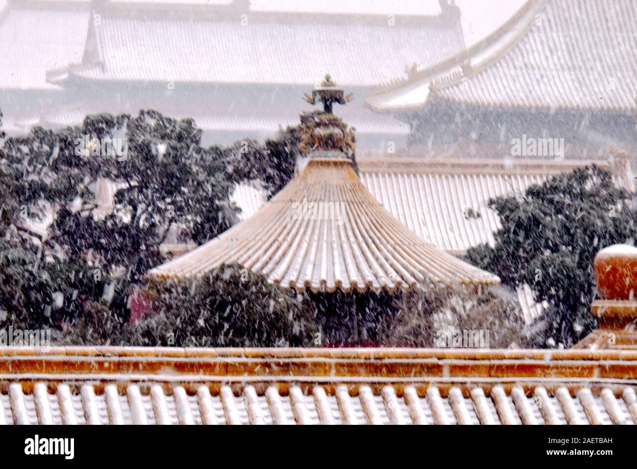 --FILE--A wonder scenery of the Forbidden City, a palace complex of the ...