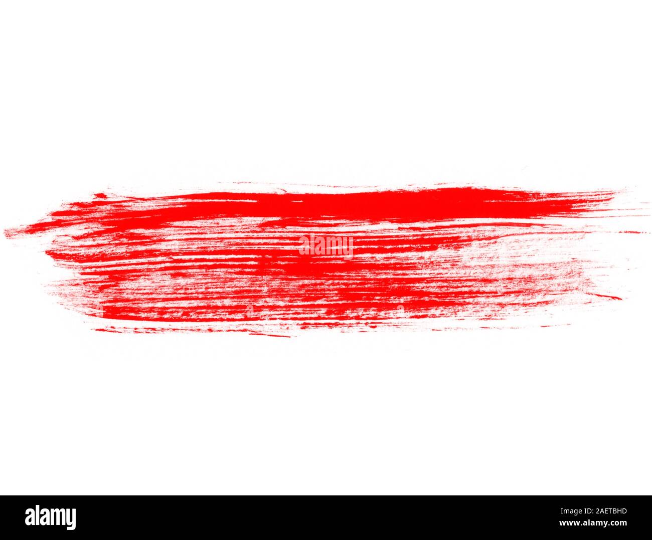 Red paint line background. Red paint smear Stock Photo - Alamy