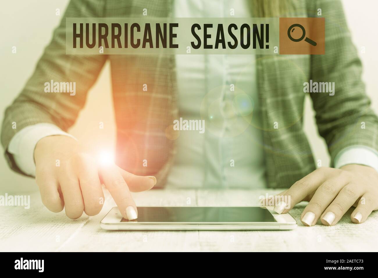 Conceptual hand writing showing Hurricane Season. Concept meaning time ...