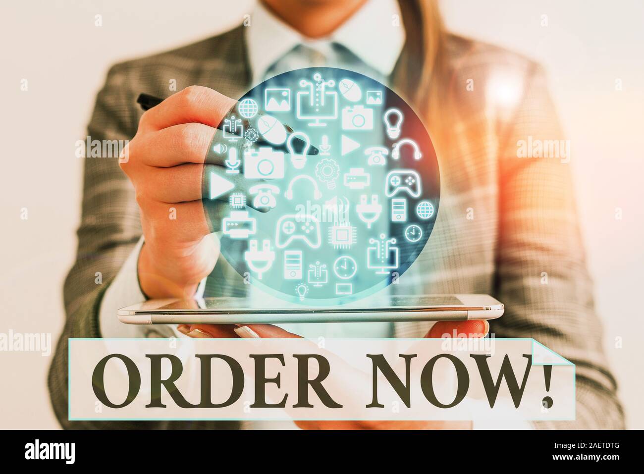 Word writing text Order Now. Business photo showcasing confirmed ...