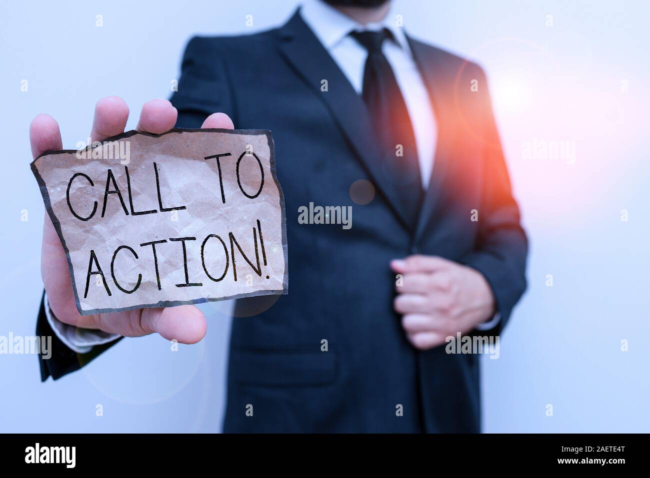Conceptual hand writing showing Call To Action. Concept meaning ...
