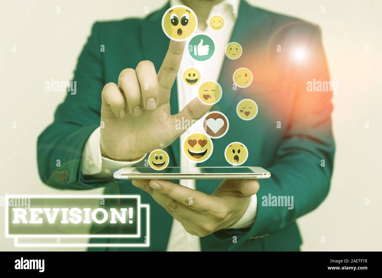Writing note showing Revision. Business concept for action of revising ...
