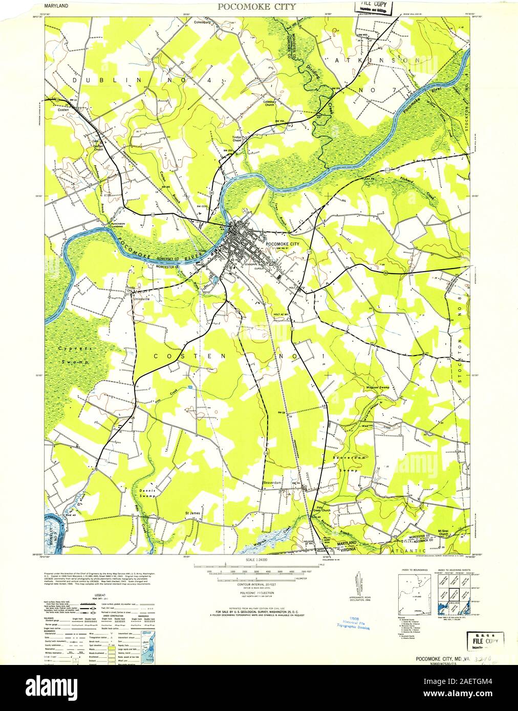Pocomoke city hi-res stock photography and images - Alamy