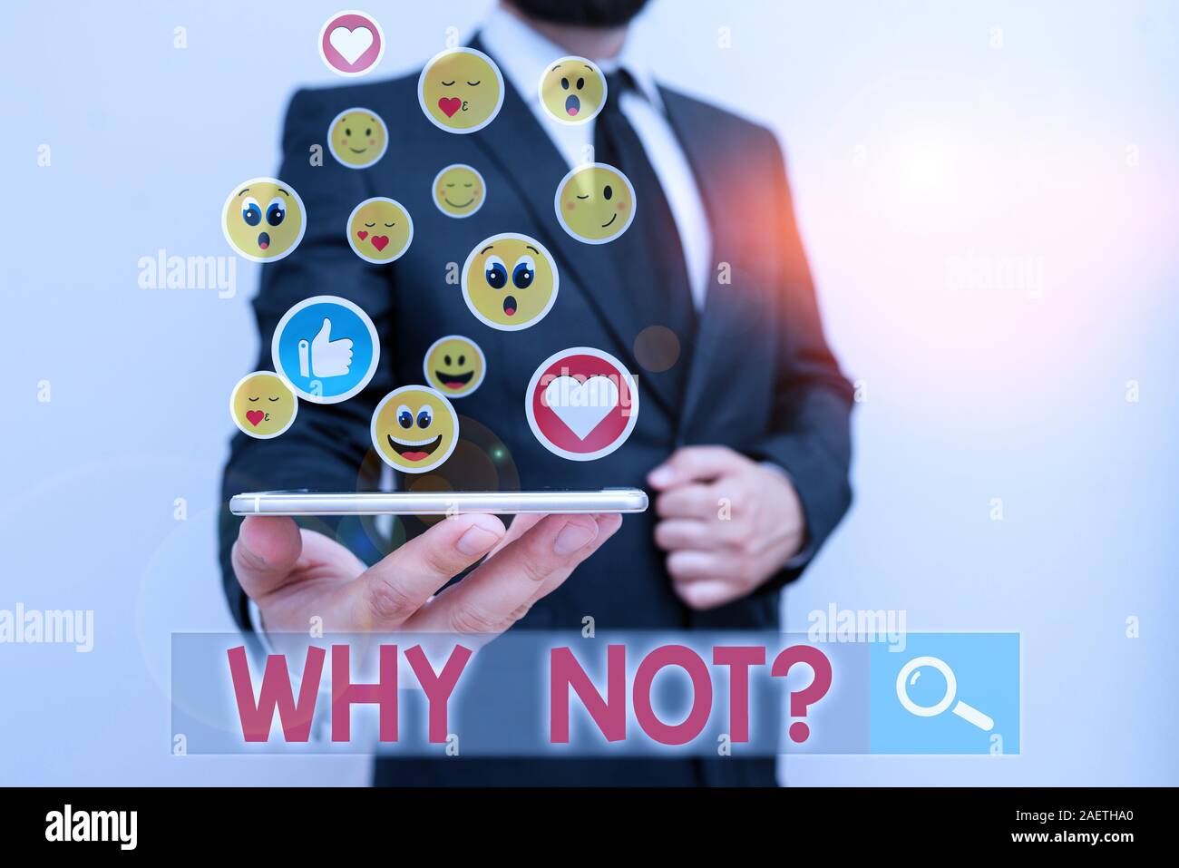 Text sign showing Why Notquestion. Business photo showcasing it is used ...