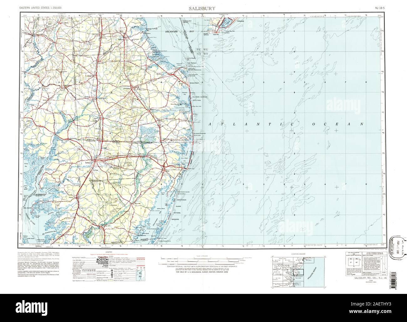 Salisbury map Cut Out Stock Images & Pictures - Alamy