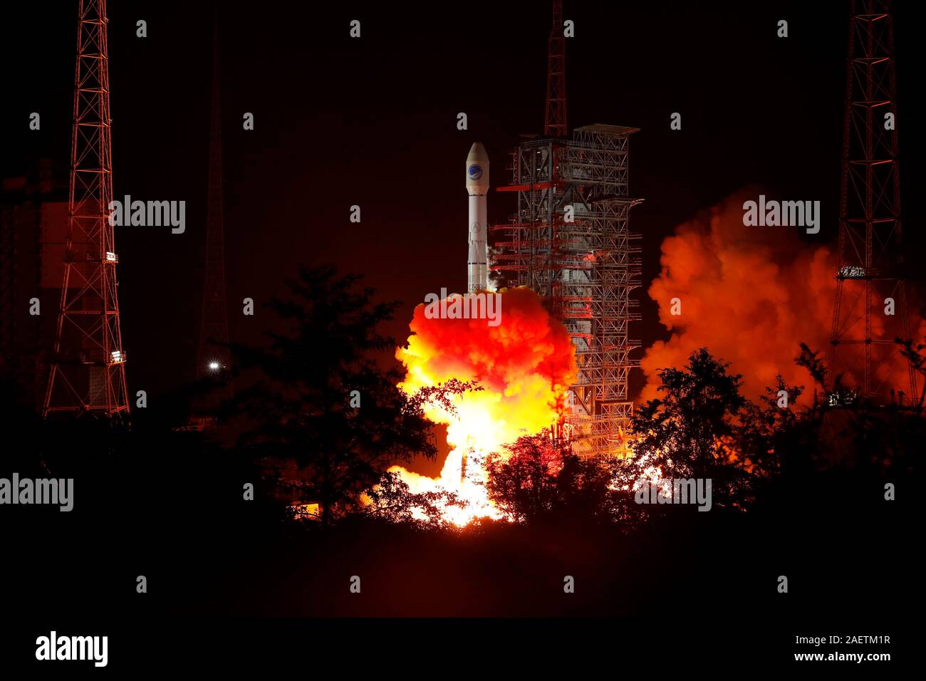 Chinese long march rocket launch hi-res stock photography and images ...