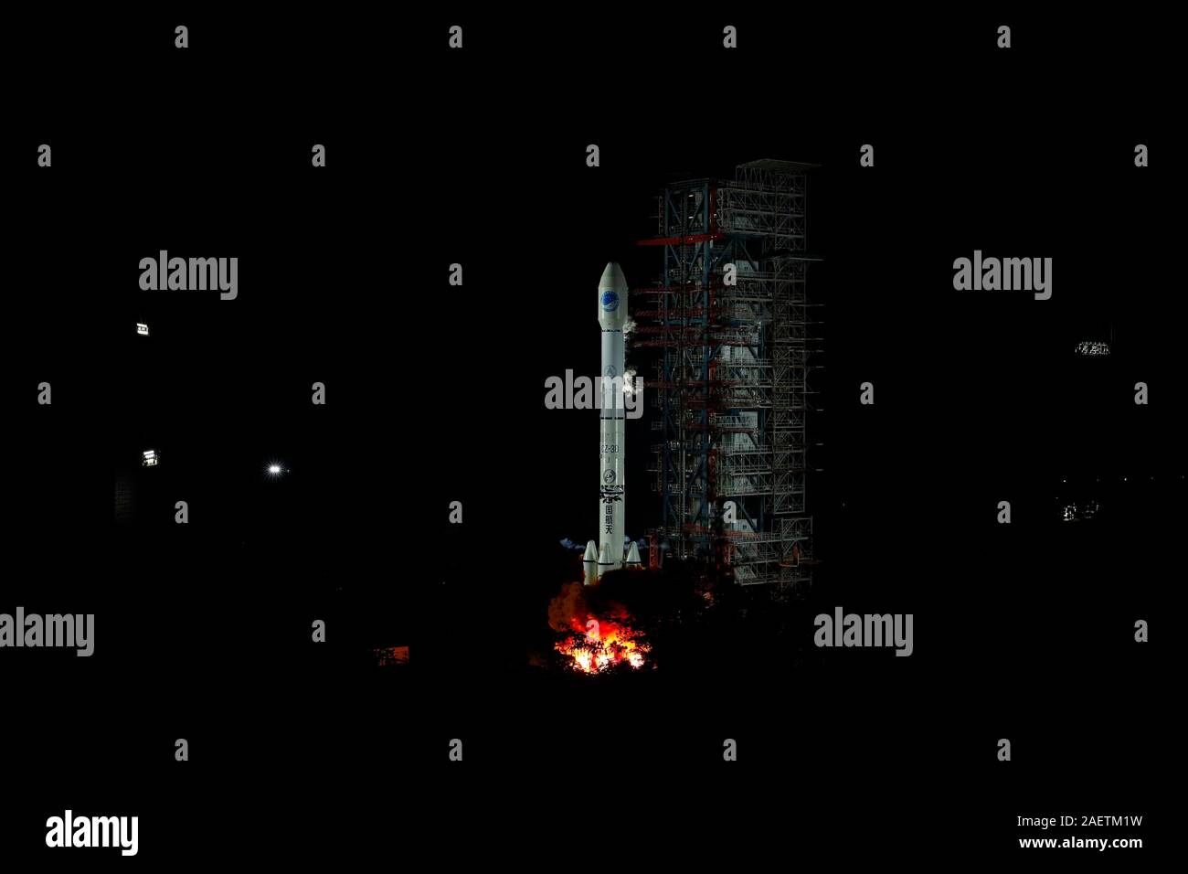 Chinese long march rocket launch hi-res stock photography and images ...