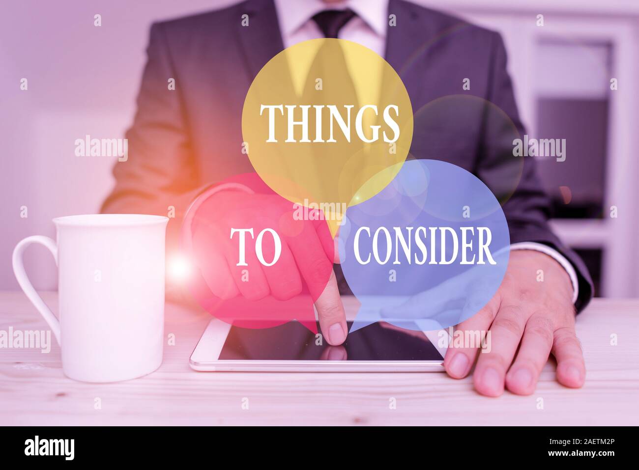 Handwriting text writing Things To Consider. Conceptual photo think ...