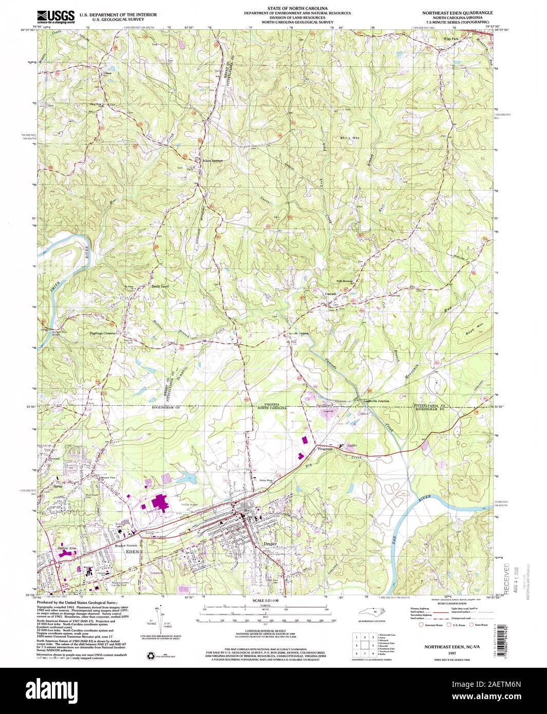 Map of eden Cut Out Stock Images & Pictures - Alamy