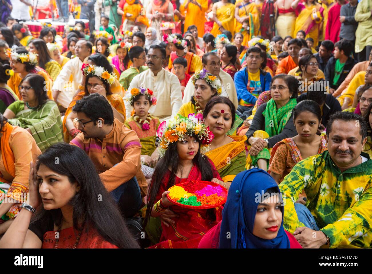 Celebrating ‘Pahela Falgun’ – the first day of spring in the Bengali ...