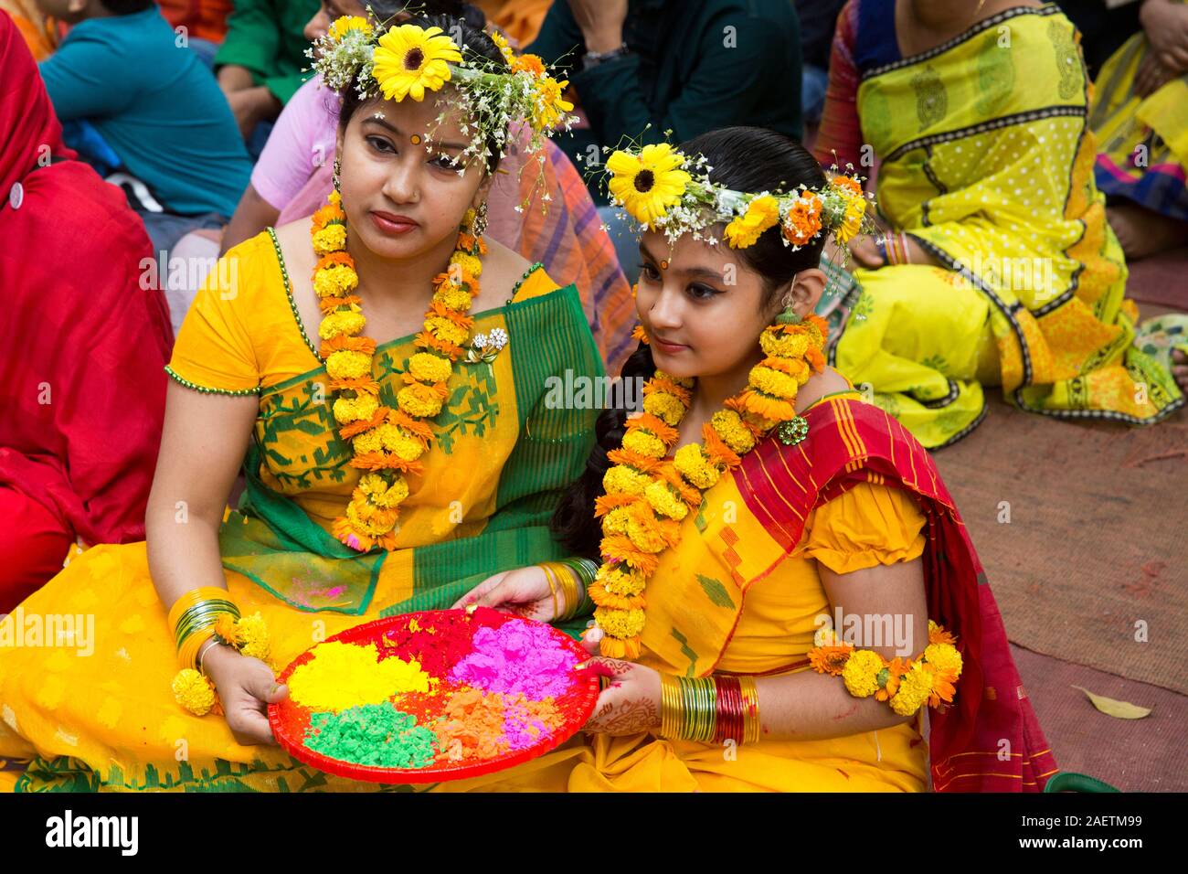 Celebrating ‘Pahela Falgun’ – the first day of spring in the Bengali ...