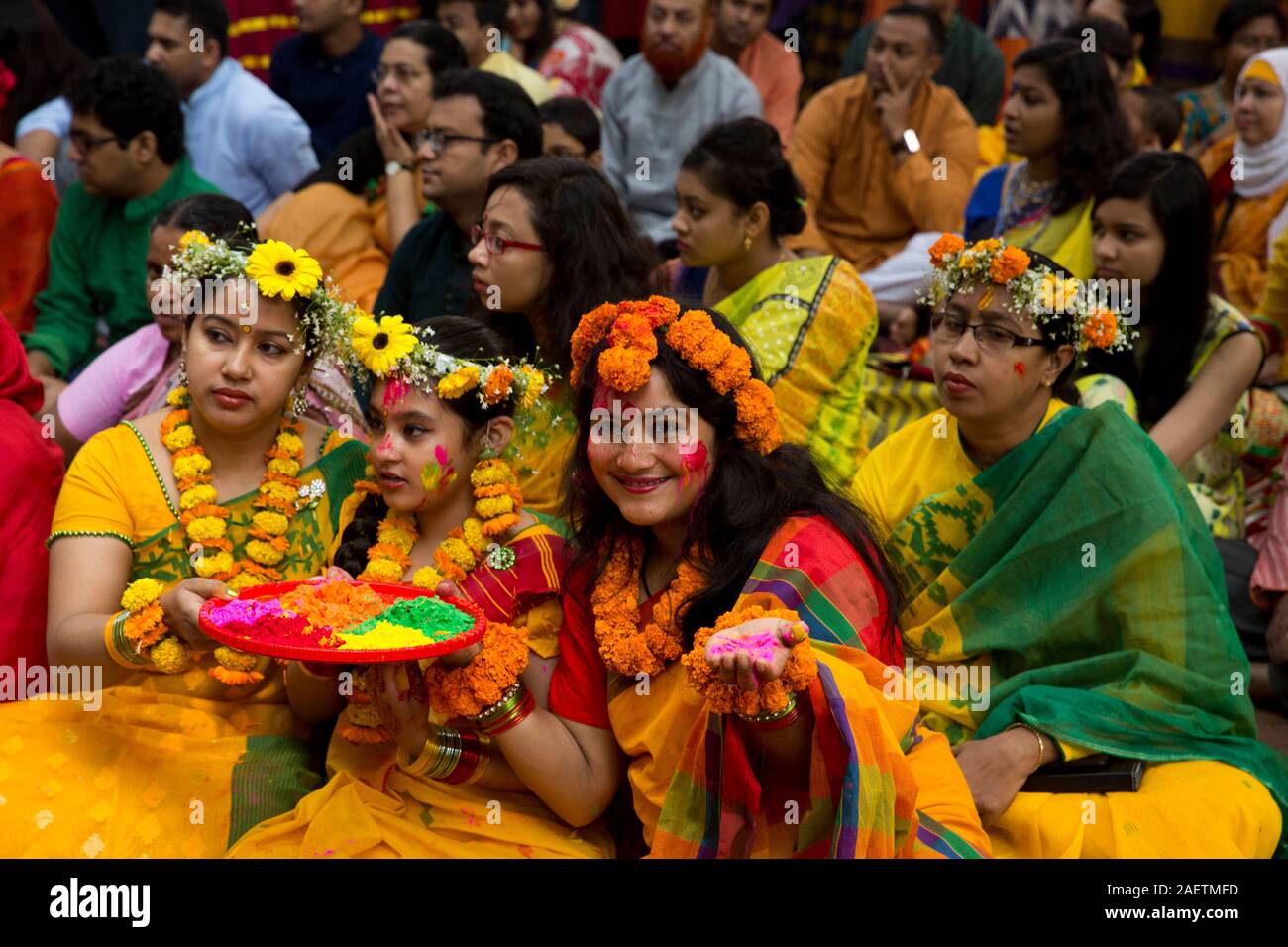 Celebrating ‘Pahela Falgun’ – the first day of spring in the Bengali ...