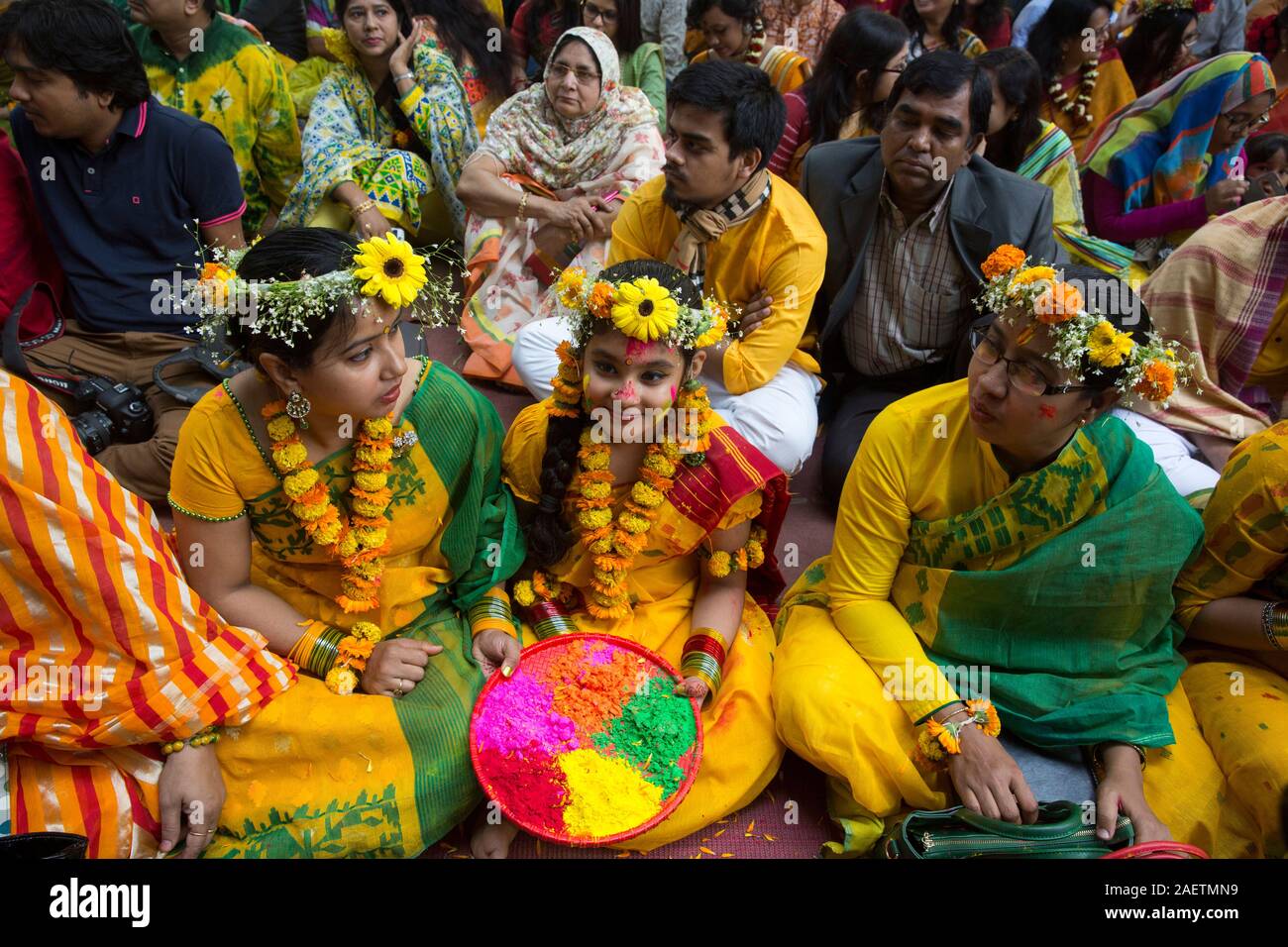 Celebrating ‘Pahela Falgun’ – the first day of spring in the Bengali ...
