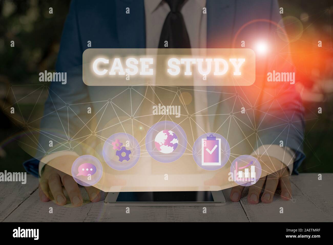 Handwriting text Case Study. Conceptual photo research methodology that ...