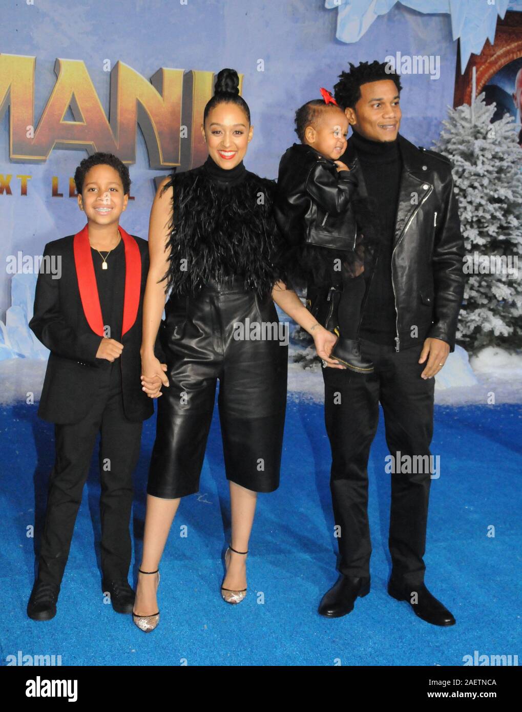 Hollywood, California, USA 9th December 2019 Cree Hardrict, actress Tia ...