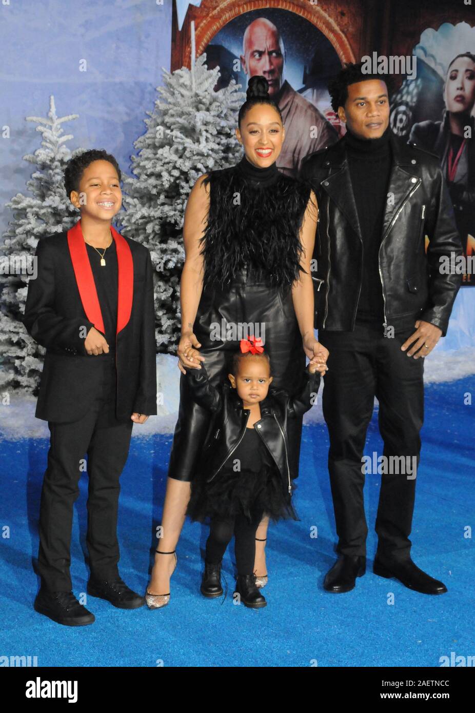 Hollywood, California, USA 9th December 2019 Cree Hardrict, actress Tia ...