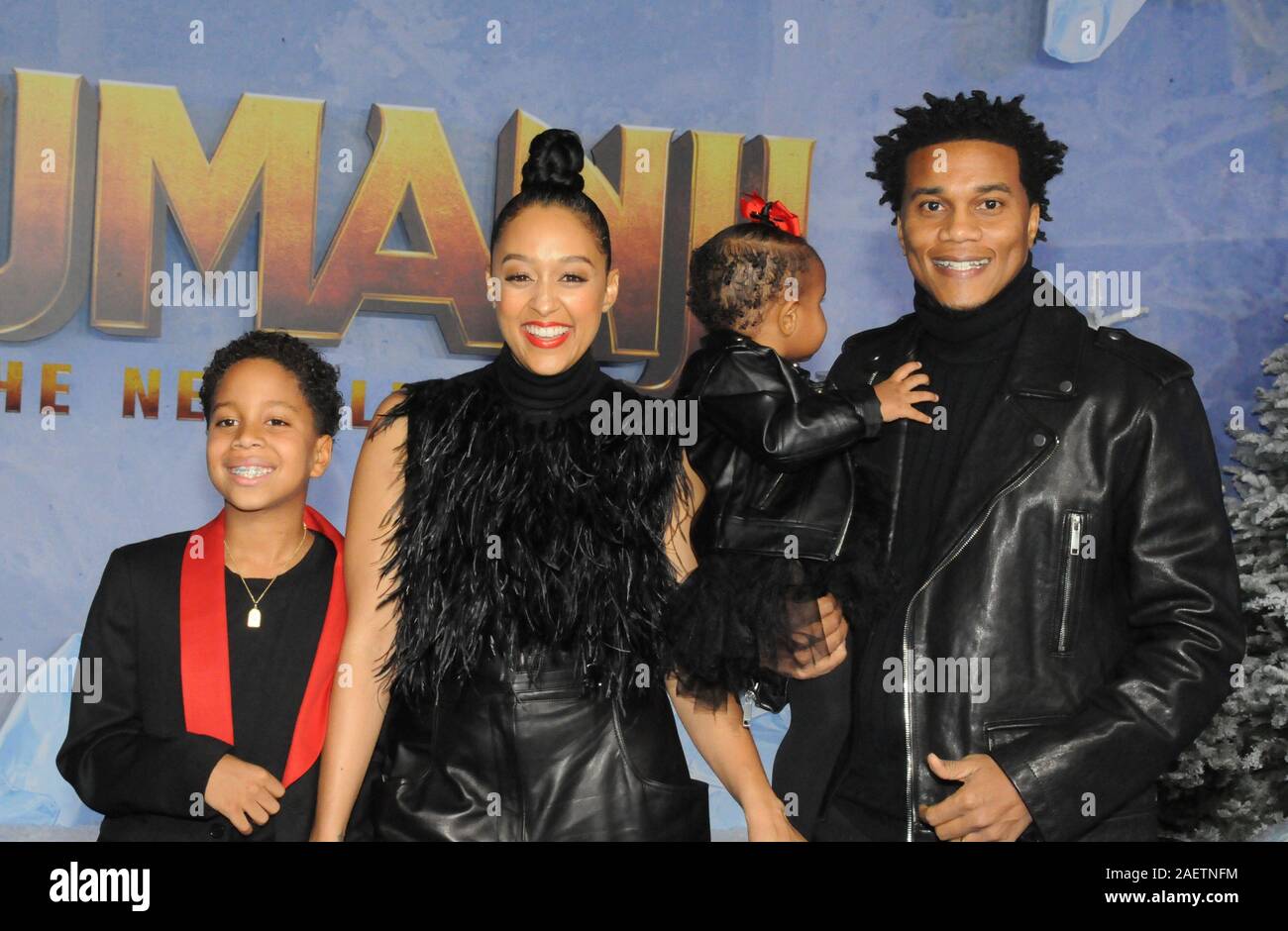 Hollywood, California, USA 9th December 2019 Cree Hardrict, actress Tia ...