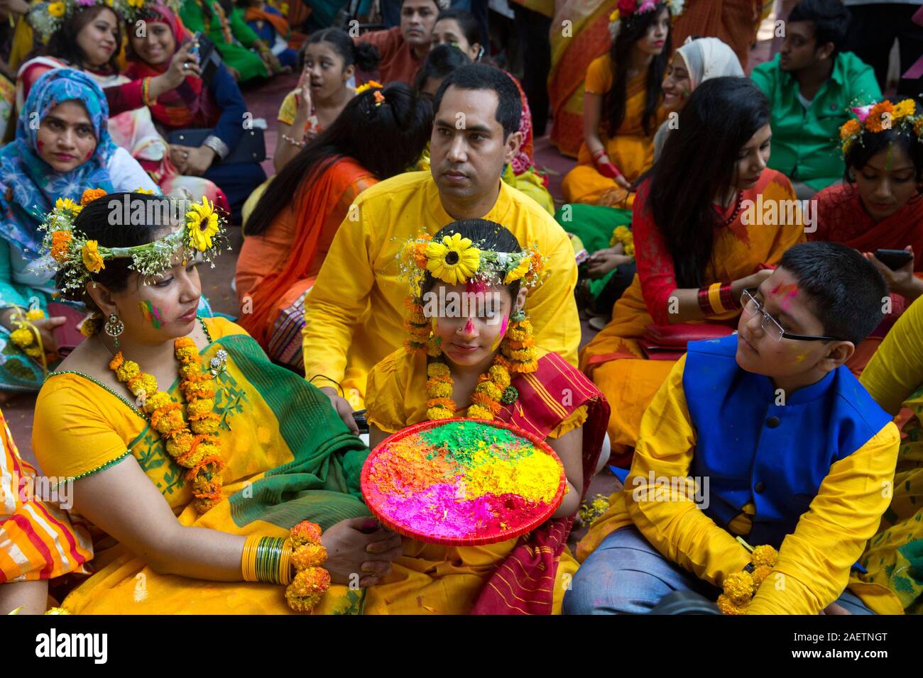 Celebrating ‘Pahela Falgun’ – the first day of spring in the Bengali ...