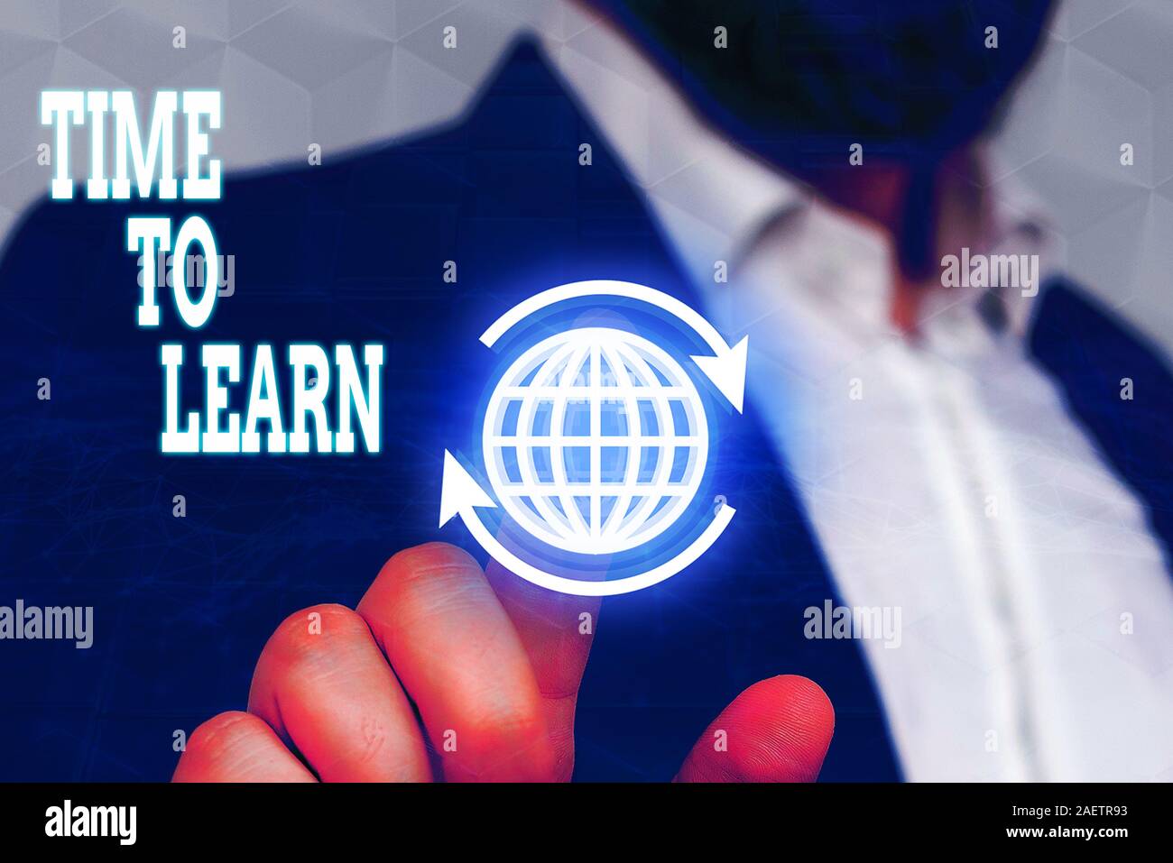 Conceptual hand writing showing Time To Learn. Concept meaning Obtain ...