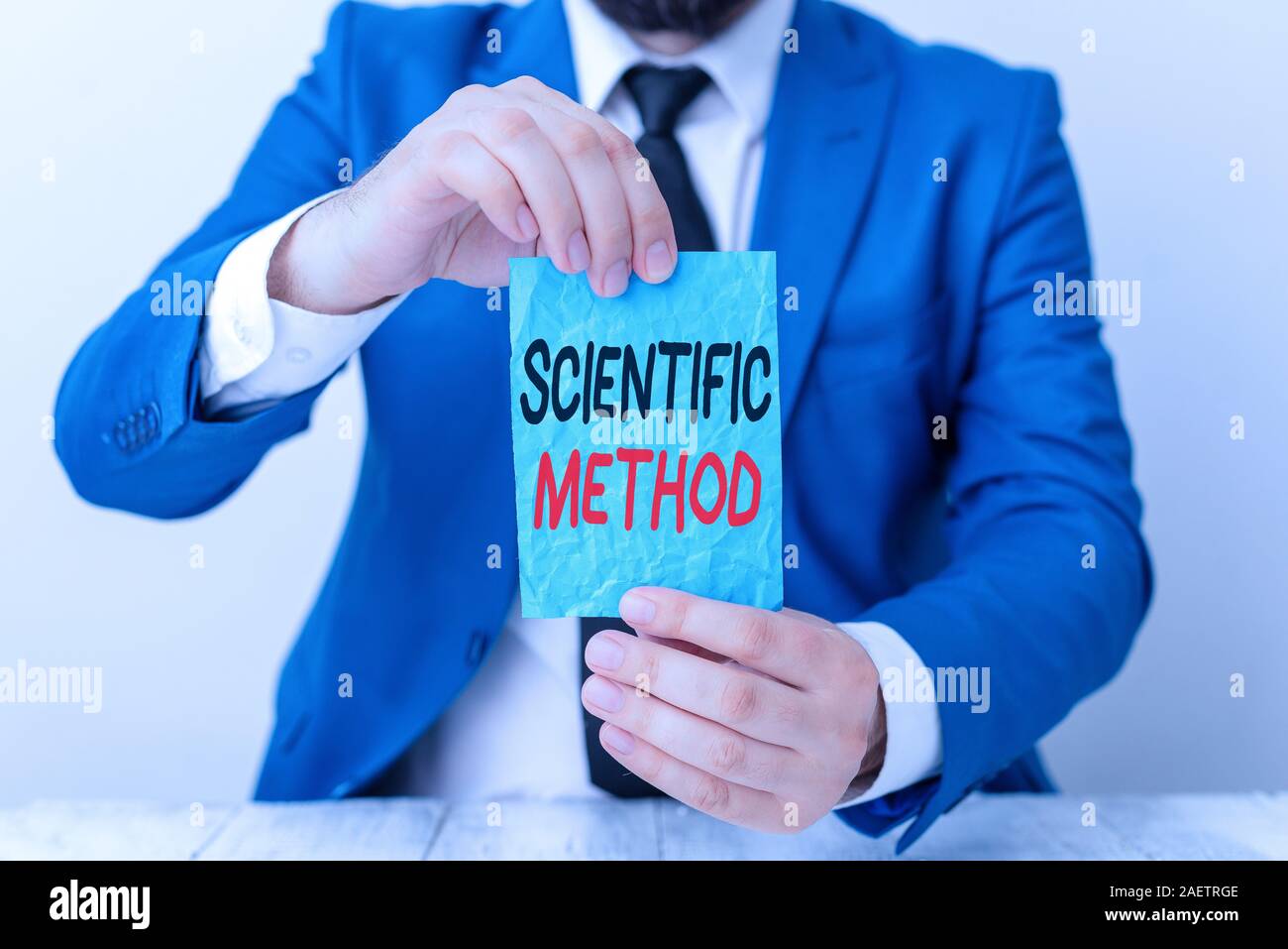 Conceptual hand writing showing Scientific Method. Concept meaning ...