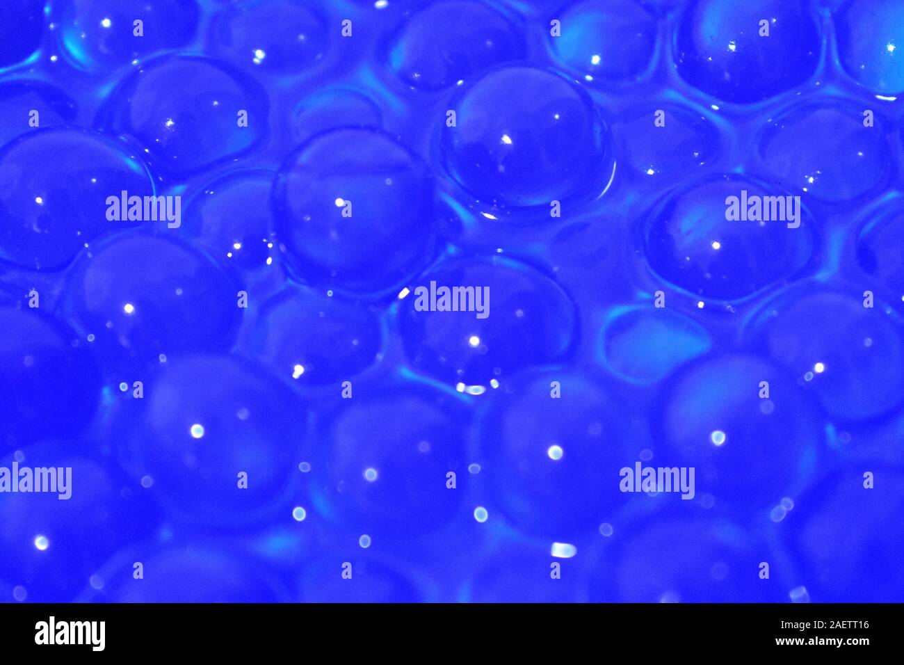 Abstract background blue glowing orbs hi-res stock photography and ...