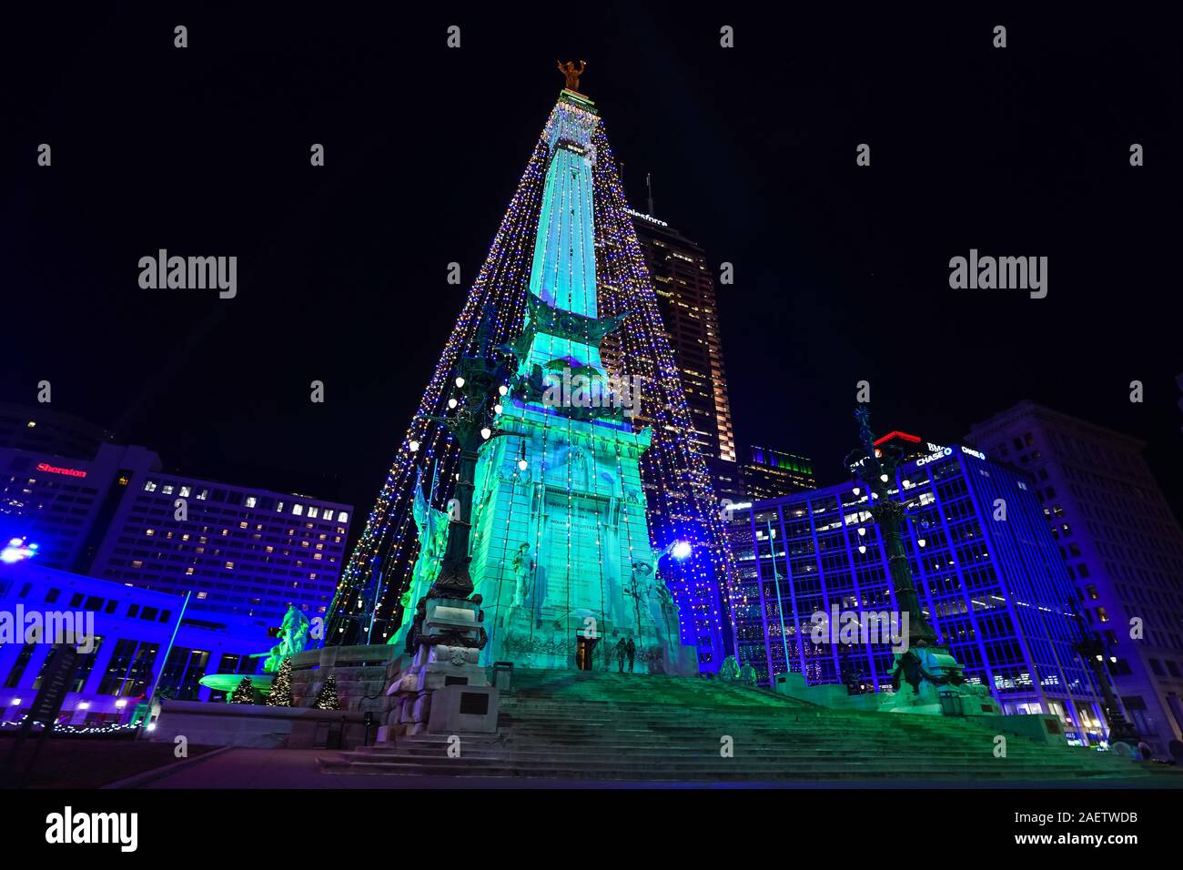 The Indiana State Soldiers and Sailors Monument is a neoclassical ...