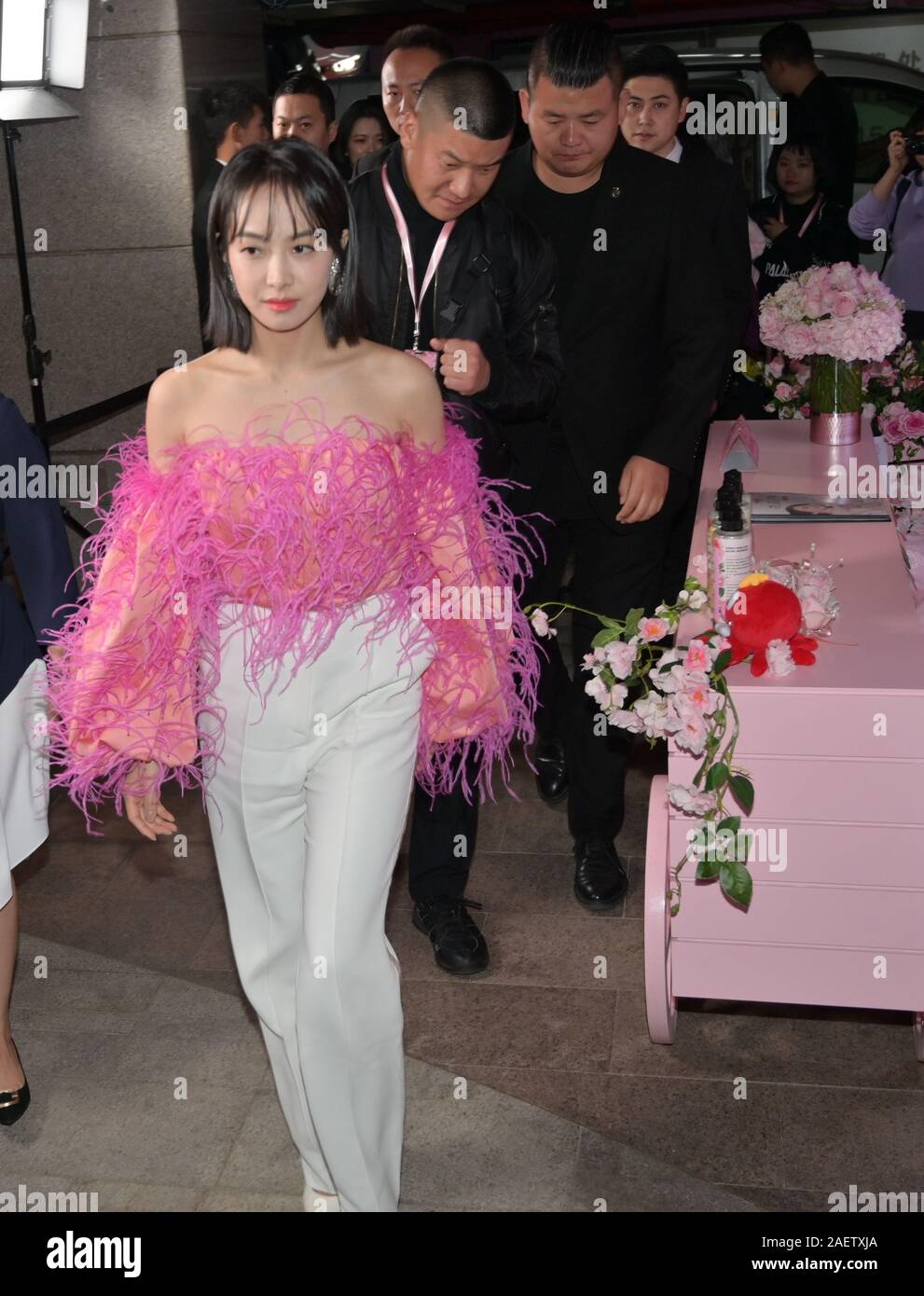Chinese singer, dancer, actress and model Victoria Song shows up at a ...