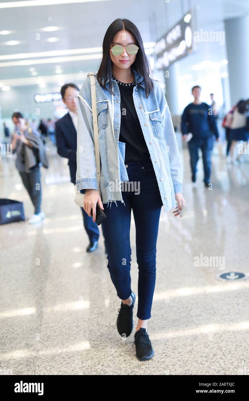 Chinese actress, singer, fashion model and beauty queen Zhang Zilin ...