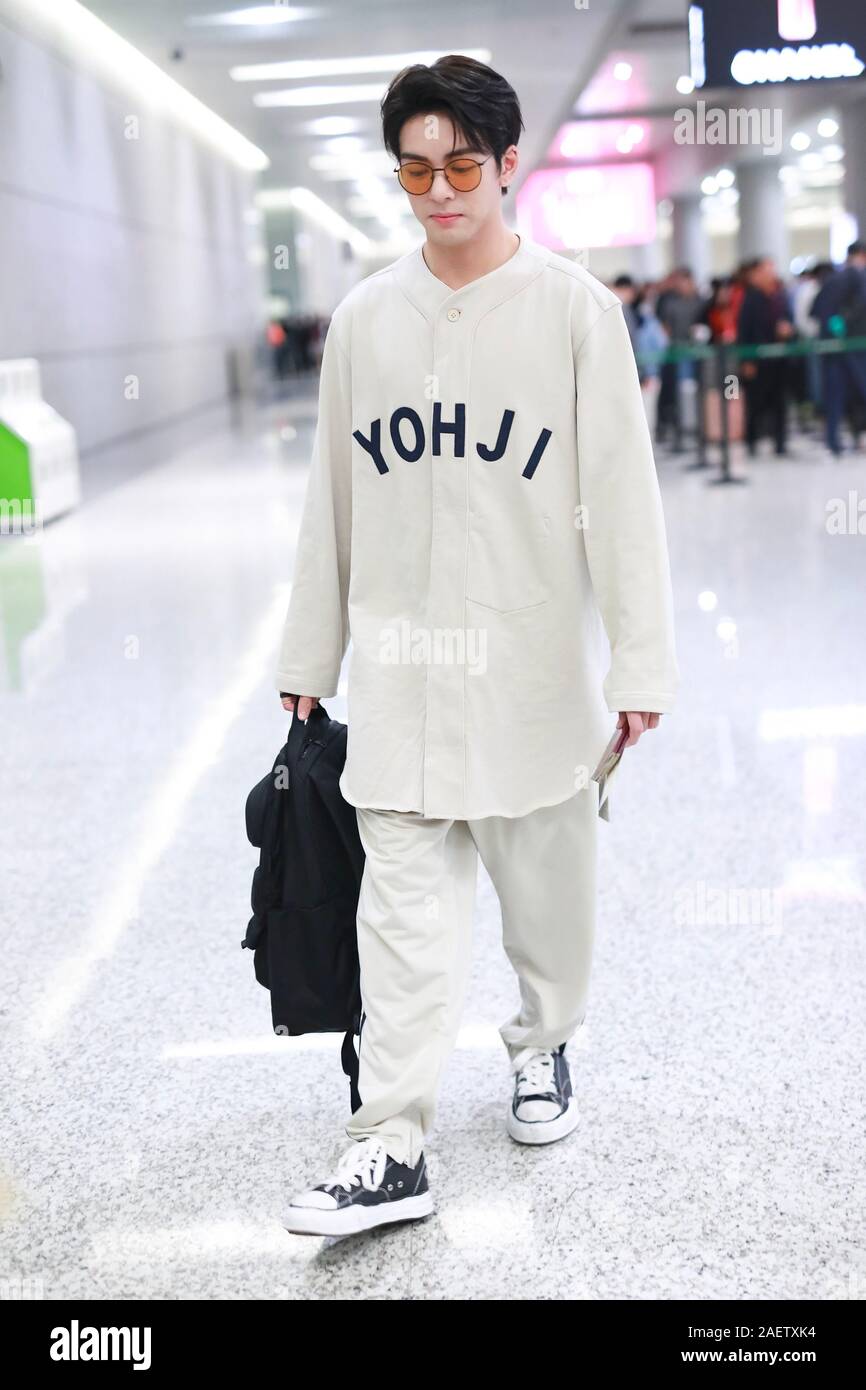 Chinese actor and singer Zeng Shunxi or Joseph Zeng shows up at a ...