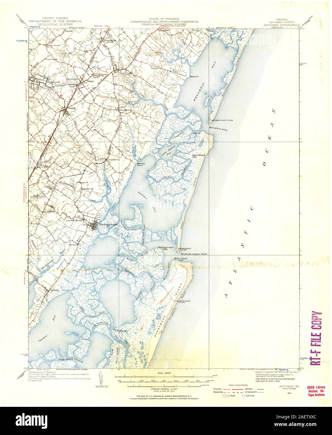 Map of accomac hi-res stock photography and images - Alamy