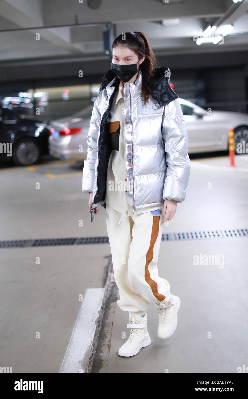 Chinese supermodel Sui He arrives at a Shanghai airport beofre ...